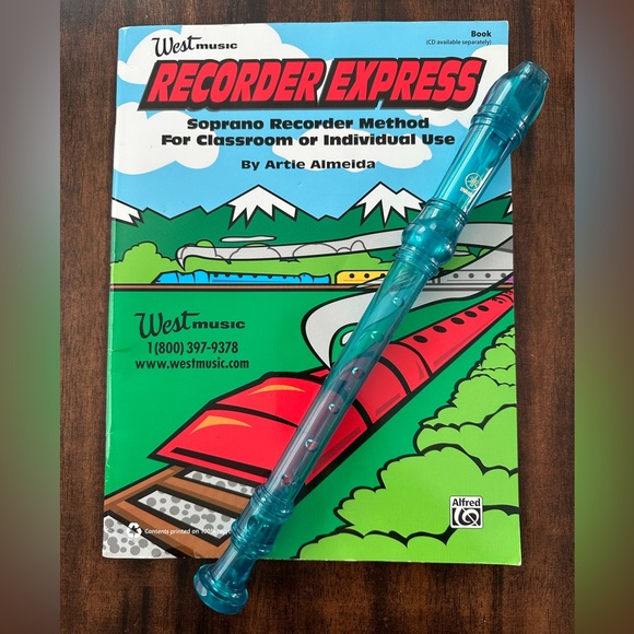 Yamaha | Toys | Yamaha Recorder And Beginning Book Recorder Express ...